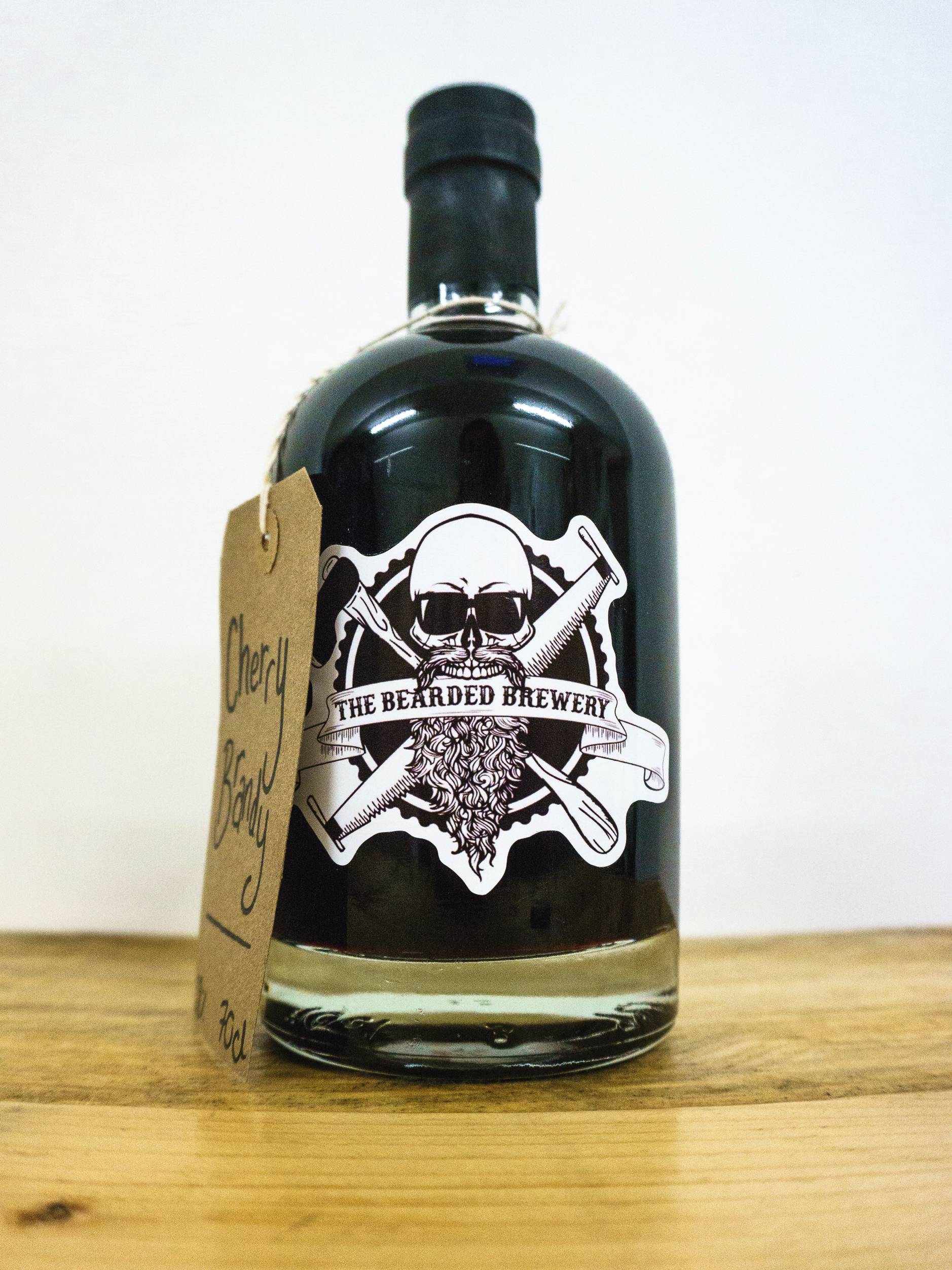 Cherry Brandy (38% ABV) Hand Crafted Brandy - The Bearded Brewery