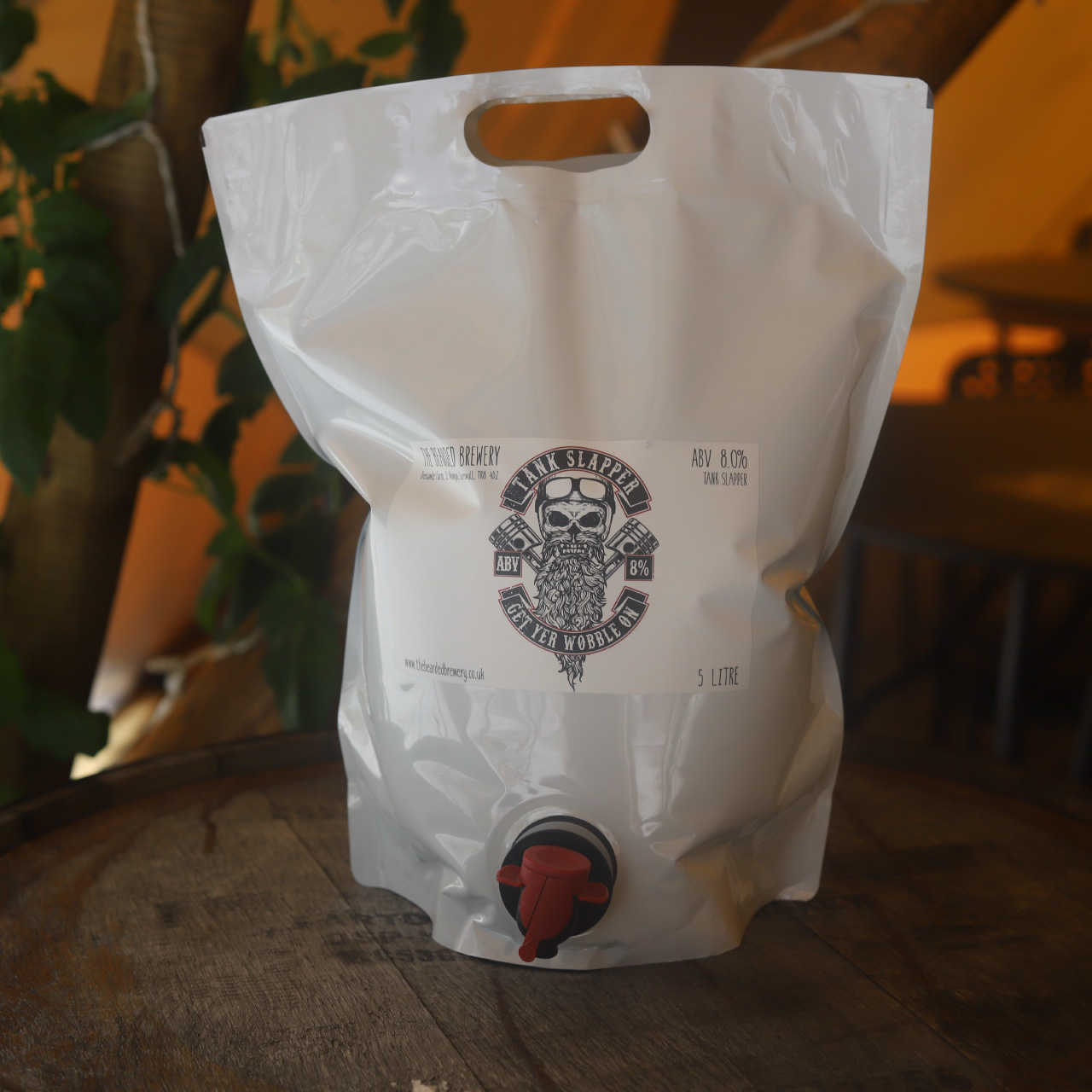 Tank Slapper | Get a wobble on | 8.0% ABV - The Bearded Brewery